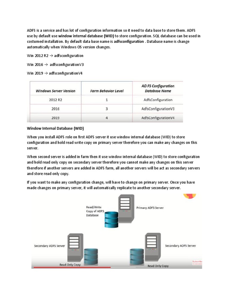 Window Internal Database (WID) | PDF | Computers