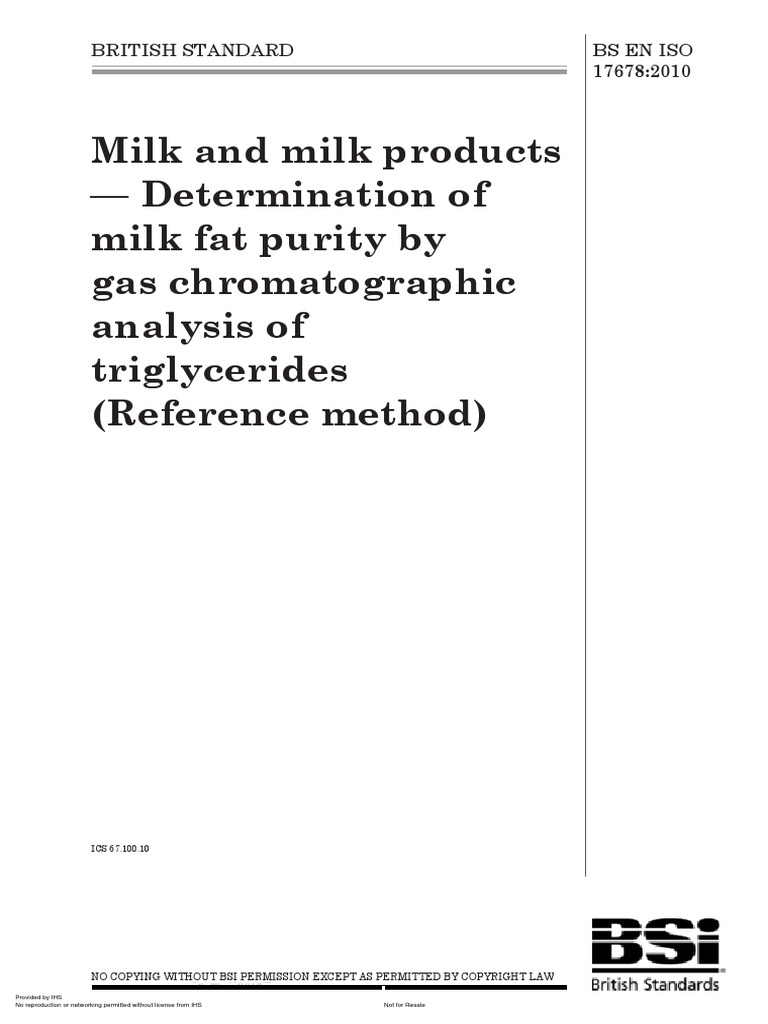 BS en Iso 17678-2010 | PDF | International Organization For ...