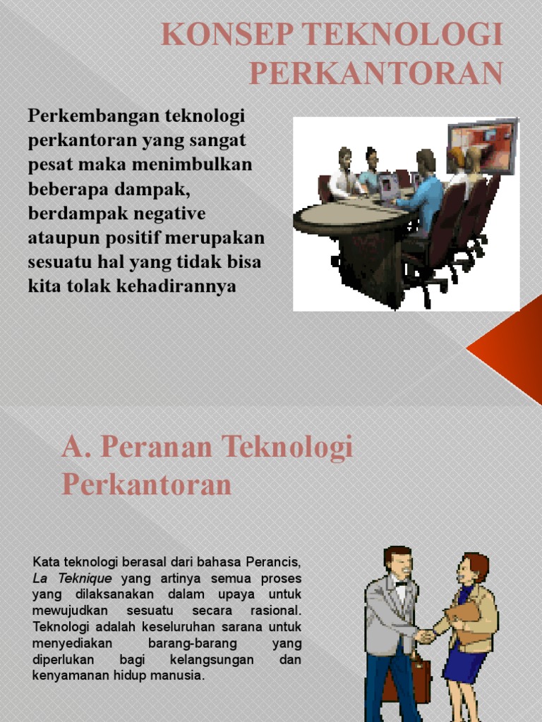 Materi Konsep Tek Perkantoran | PDF