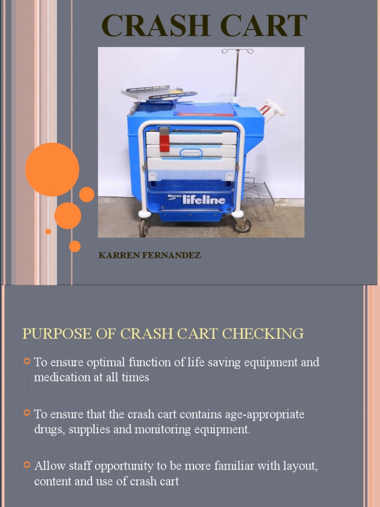 CRASH CART Reporting | PDF | Medicine | Health Care