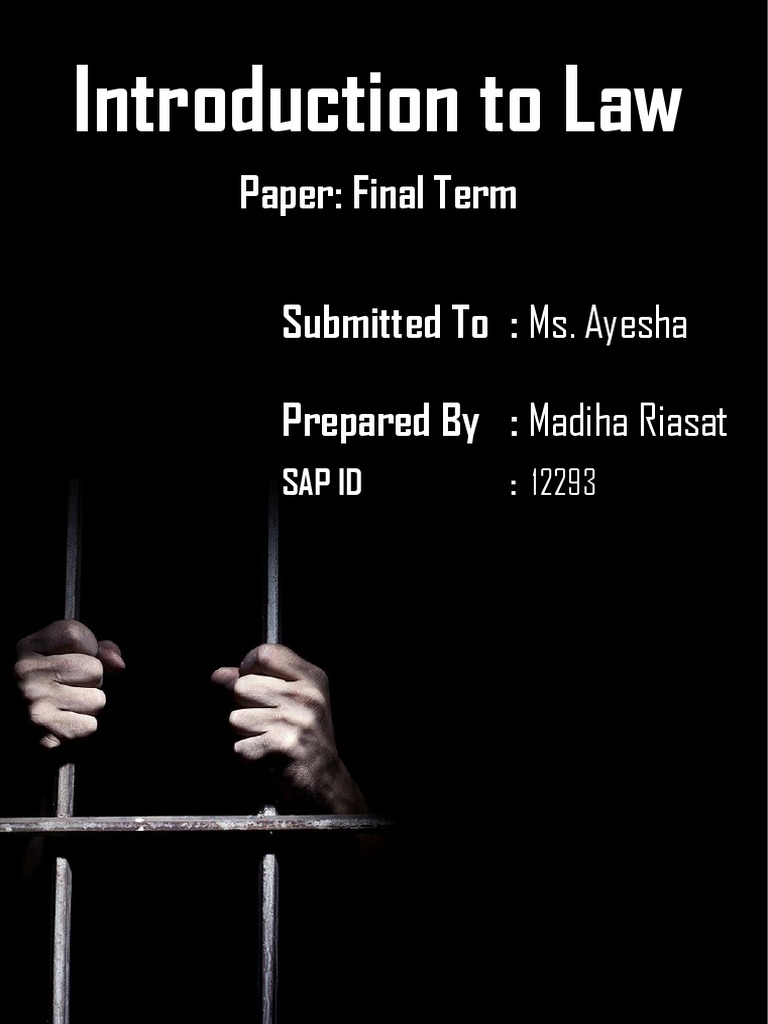 Paper: Final Term Submitted To: Ms. Ayesha Prepared By: Madiha Riasat ...