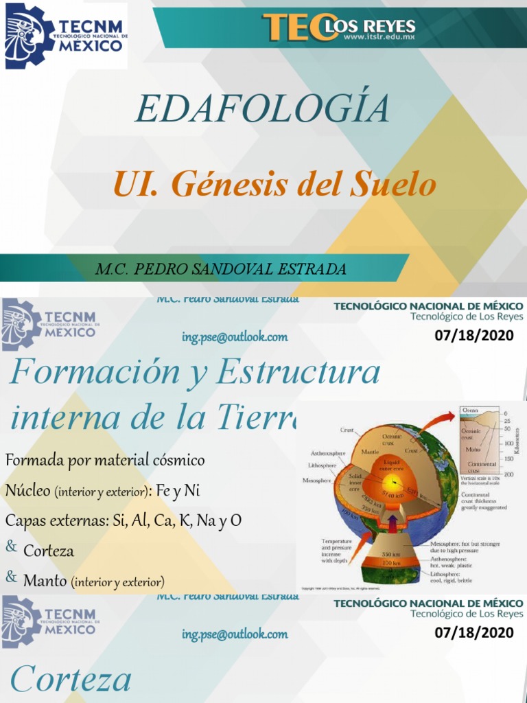Unidad I Genesis Del Suelo 2018 | PDF | Roca (geología) | Roca ígnea