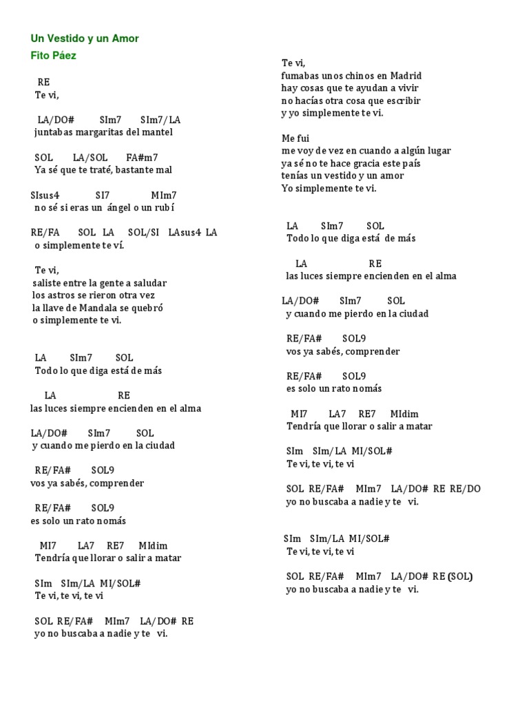 Un Vestido y Un Amor | PDF