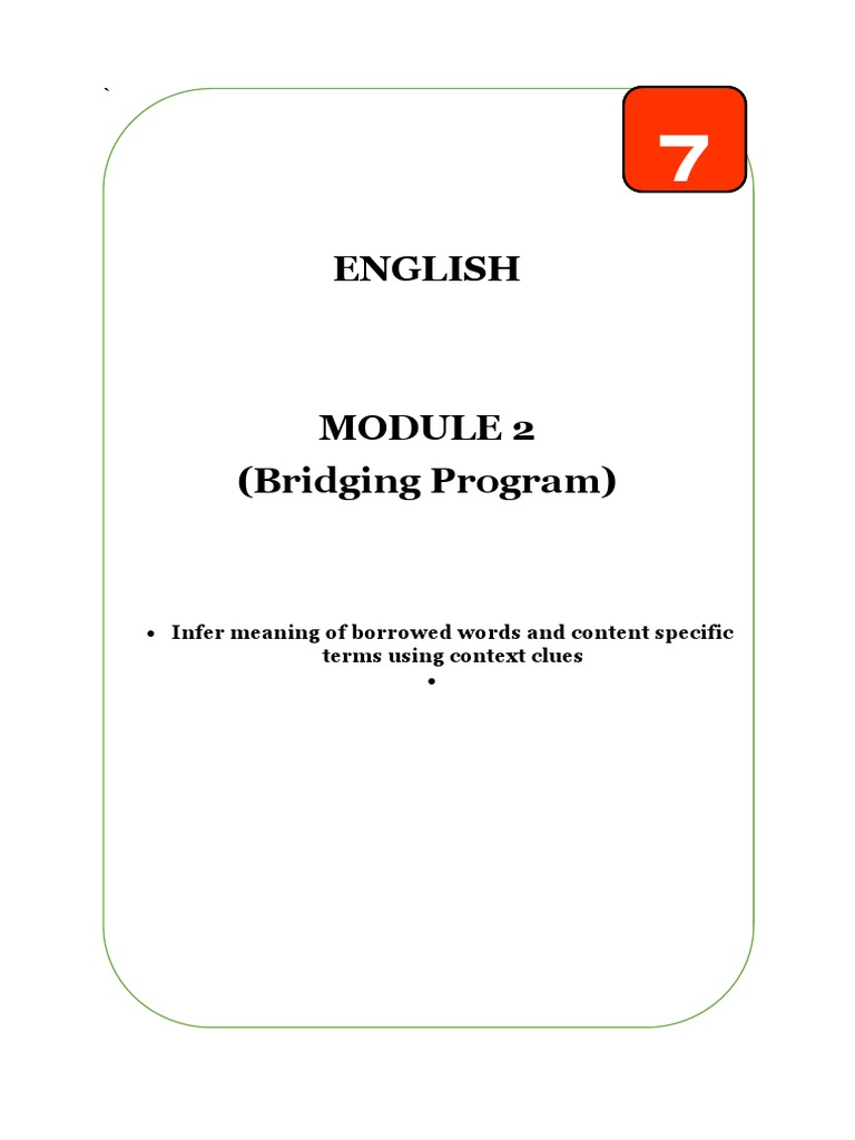 English 7 Module 2 | Download Free PDF | Random Access Memory | Download