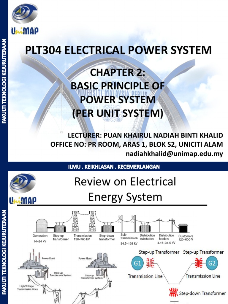 Per Unit System in Power Systems | PDF | Electrical Impedance | Transformer