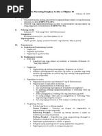 Lesson Plan Sa El Fili | PDF