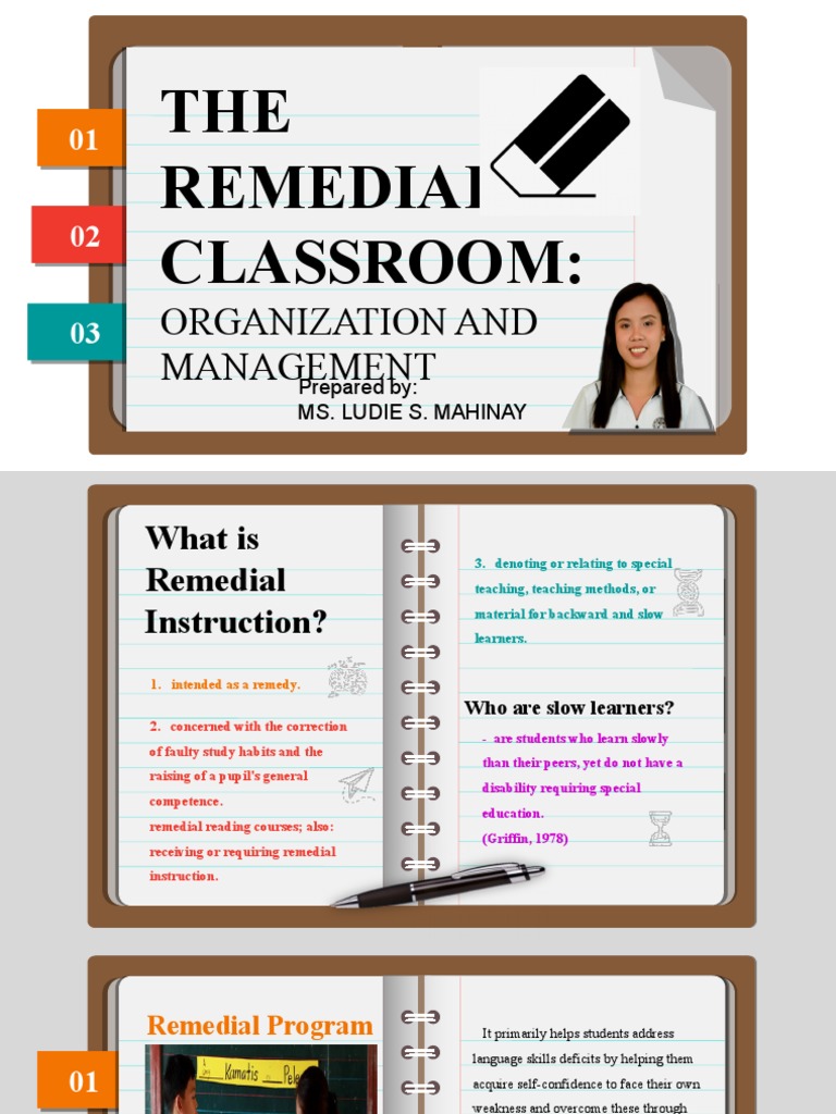 Remedial Classroom Organization Guide | PDF | Curriculum | Educational ...