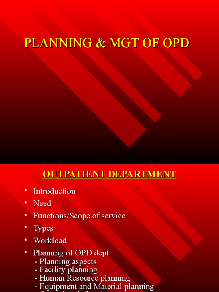 Opd MS | PDF | Patient | Emergency Department