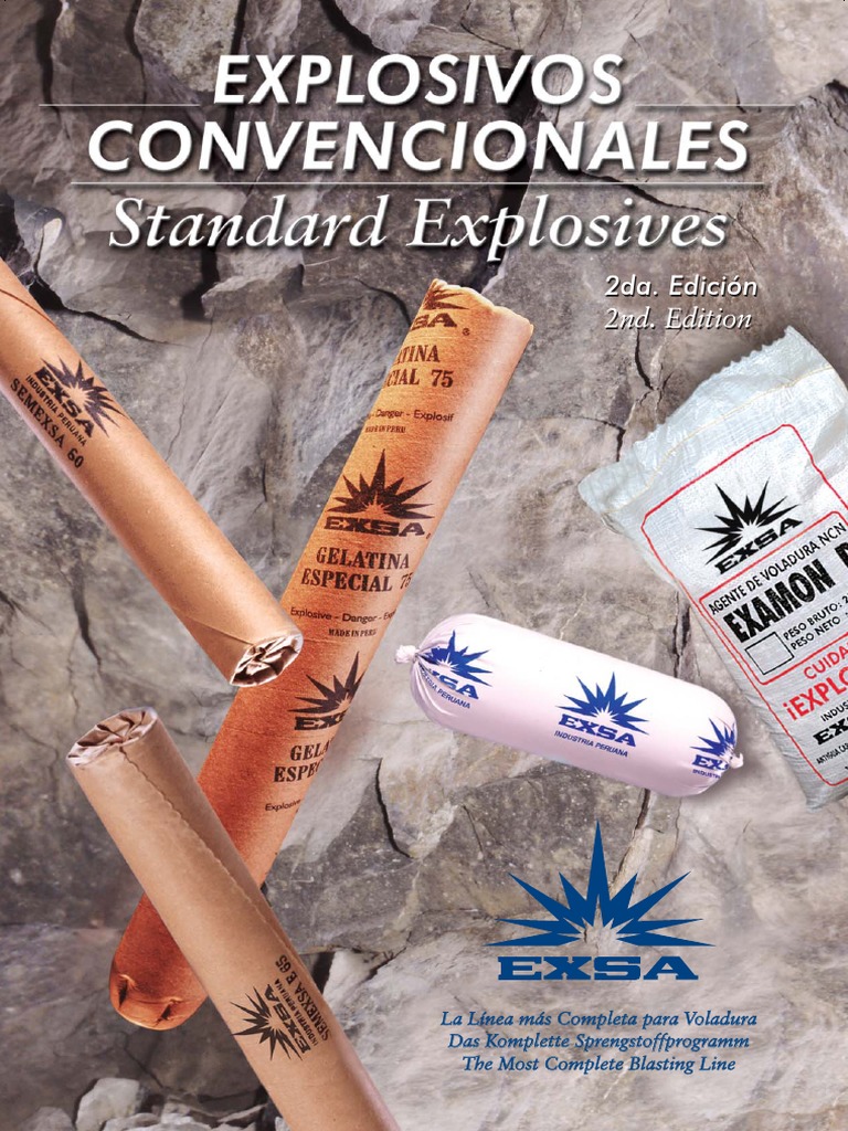 Catalogo de Explosivos | PDF | Materiales | Naturaleza