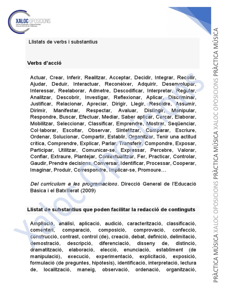 Verbs I Substantius | PDF