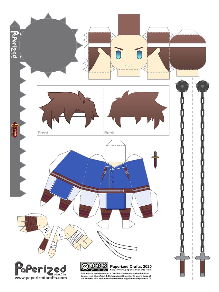 Castlevania - Rondo of Blood - Richter Belmont Papercraft | PDF