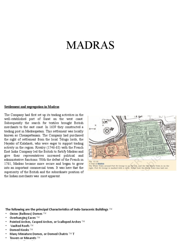 Madras Architecture | PDF