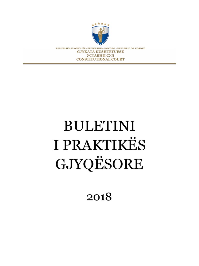 Buletini I GJKK | PDF