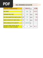 The Basic of Crowning Industrial Rollers | PDF | Beam (Structure) | Angle