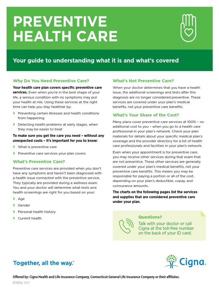 Preventive Health Care: Your Guide To Understanding What It Is and What ...