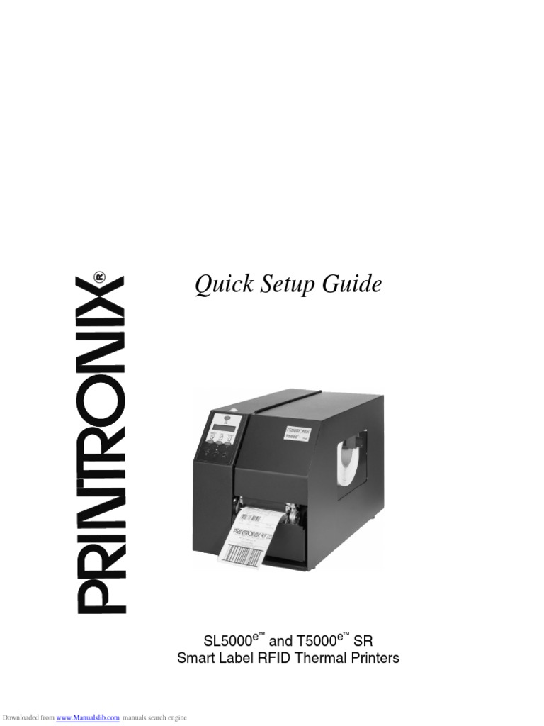 Sl5000e QuickSetup Guide | PDF | Electromagnetic Interference | Electromagnetic Compatibility