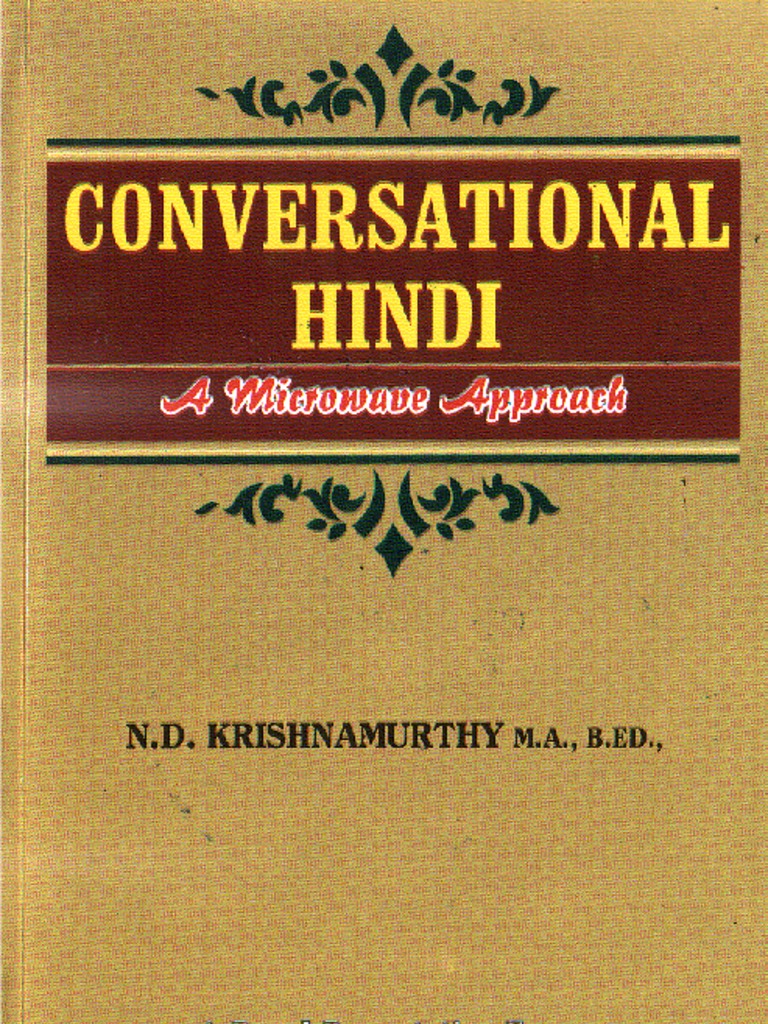 12 Conversational Hindi PDF | PDF