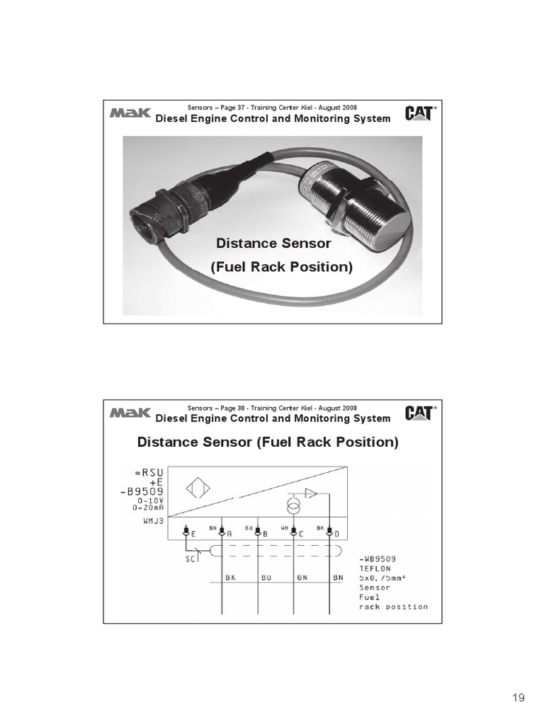 Fuel Rack Distance Sensor PDF | PDF
