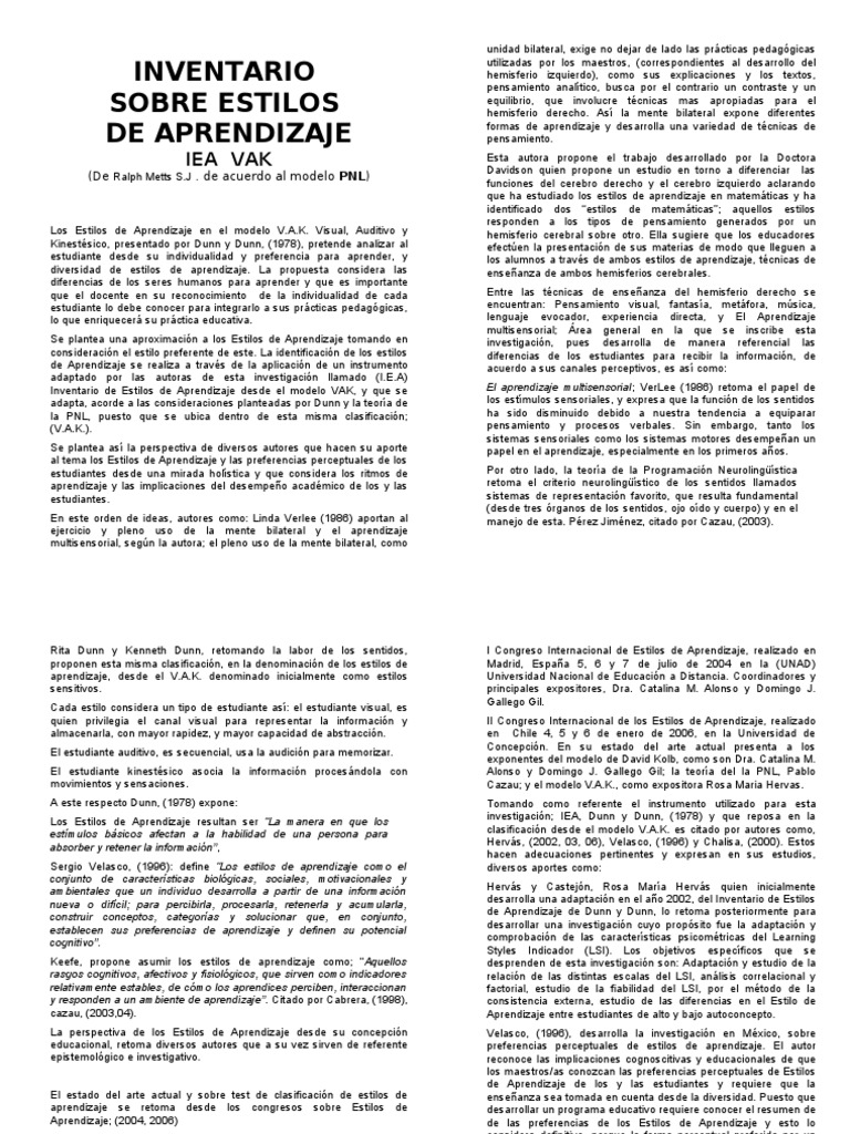 Test V.A.K PDF | PDF