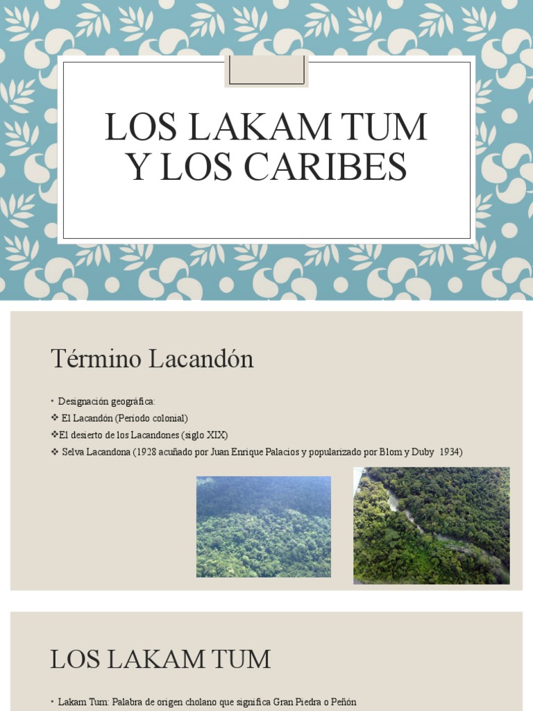 Los Lakam Tum y Caribes | PDF
