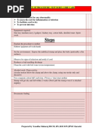 OSCE Checklist Newborn Baby Assessment NIPE | PDF | Diseases And ...