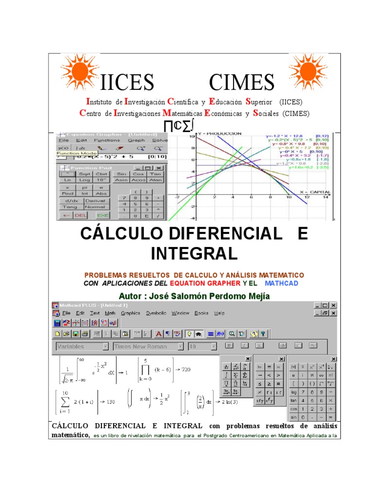 PDF Calculo Diferencial e Integral Mathcad y Equation Grapher | PDF ...