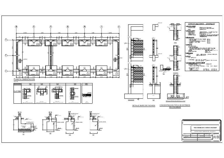 U1 Planos de Estructuras - Local Multiusos V.2013-Model | PDF