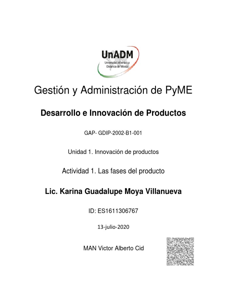 Gdip U1 A1 Kamv | PDF | Business | Economias