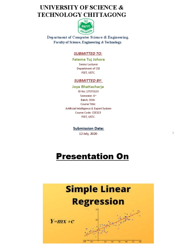 Department of Computer Science & Engineering.: Submitted To | PDF ...