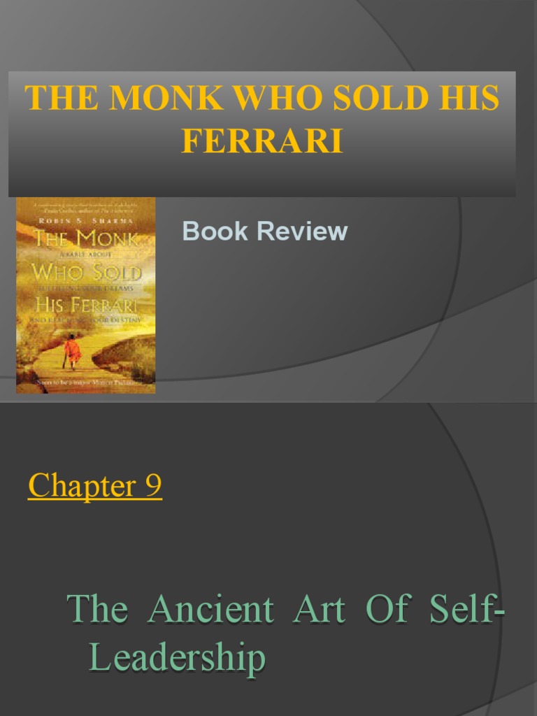 The Monk Who Sold His Ferrari Chapter 9 | PDF