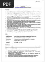 Sailpoint Developer Resume 1 | PDF