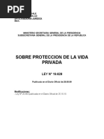Ley #81 de 2019 | PDF | Bases de datos | Privacidad