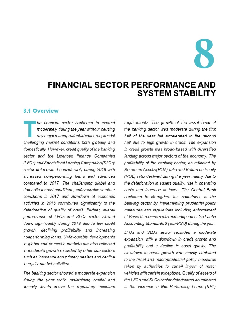 Deteriorating Asset Quality and Credit Growth Slowdown in the Financial ...
