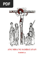 Guide For Commentators (Filipino Mass) | PDF