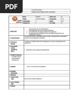 Detailed Lesson Plan in Tle Kitchen Utensils and Equipment | PDF ...
