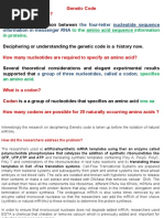Lesson Plan Grade 10 Mutation | PDF | Genetic Code | Gene