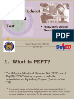 PEPT Examiner's Handbook Guide | PDF | Test (Assessment) | Human ...