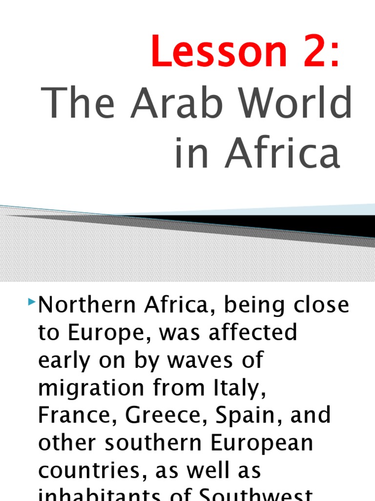 Arab Influence in North Africa | PDF