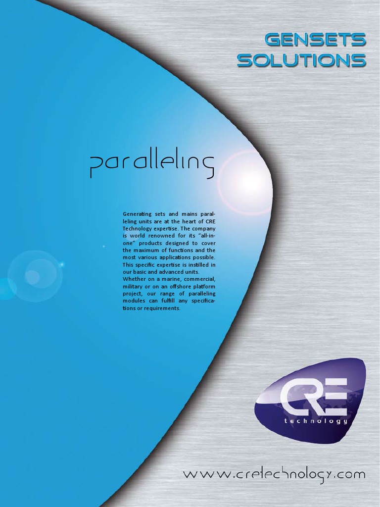 Cre Technology Paralleling | PDF | Programmable Logic Controller ...