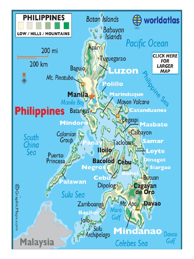 Map Reading | PDF | Philippines | Latitude