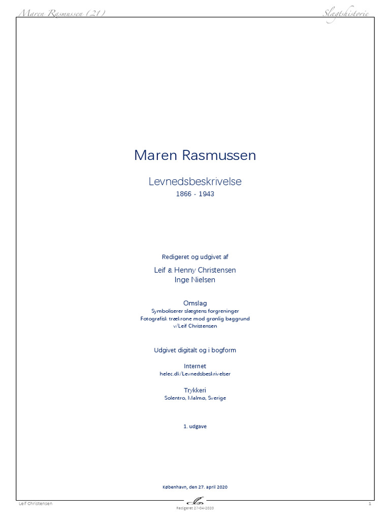 00021-Maren Rasmussen | PDF