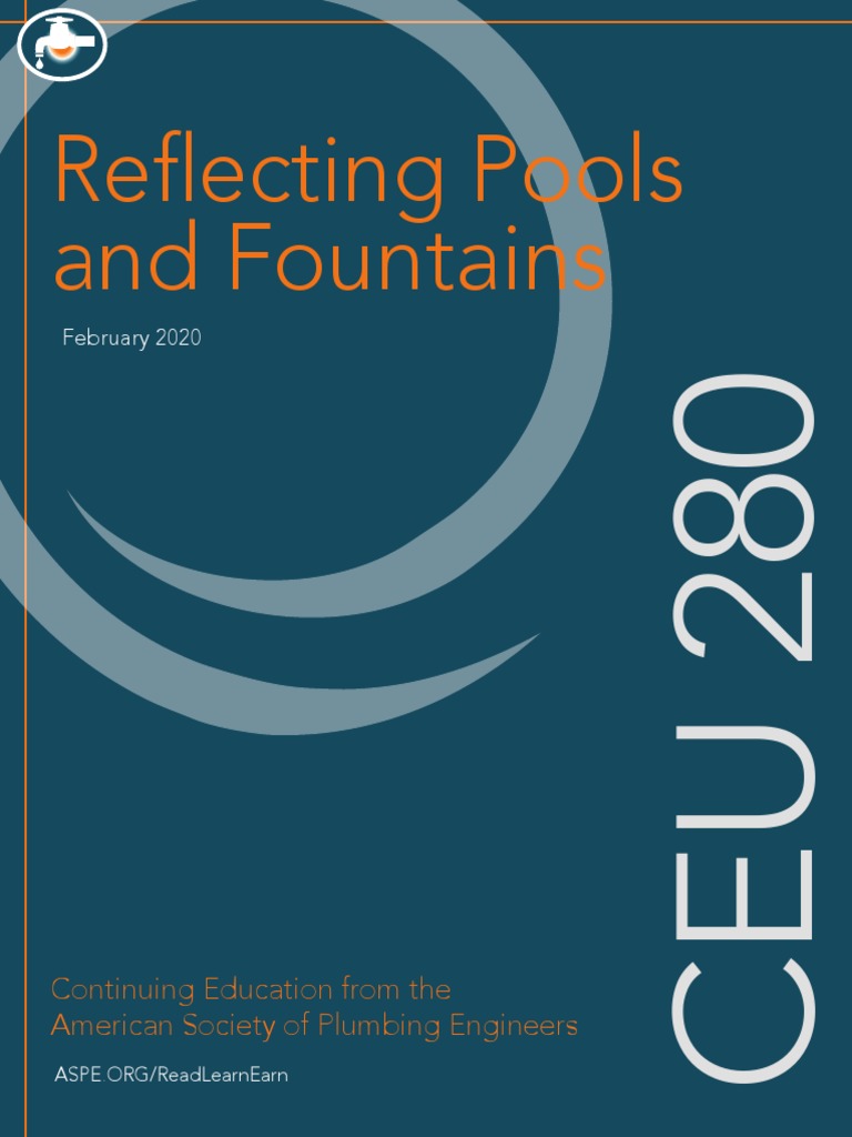 CEU - 280 Reflecting Pool | PDF | Swimming Pool | Bank Vault