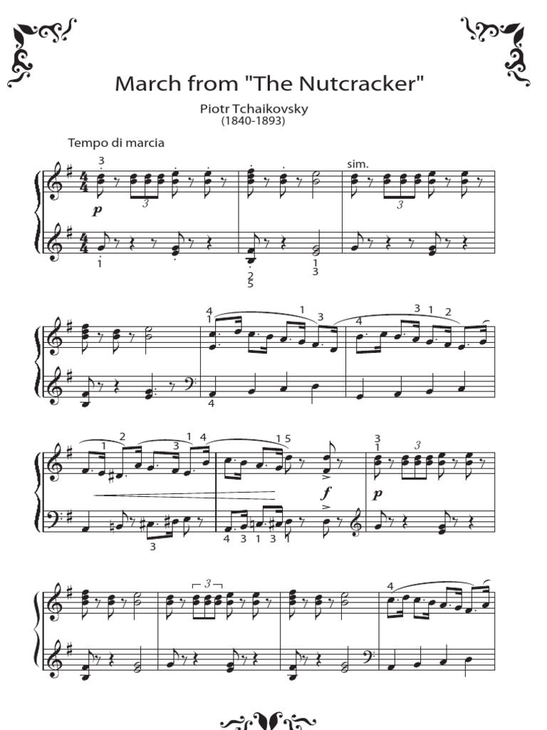 "March from The Nutcracker Score" | PDF