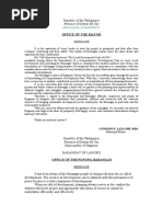 Barangay Development Plan, Presentation | PDF | Governance | Facilitator