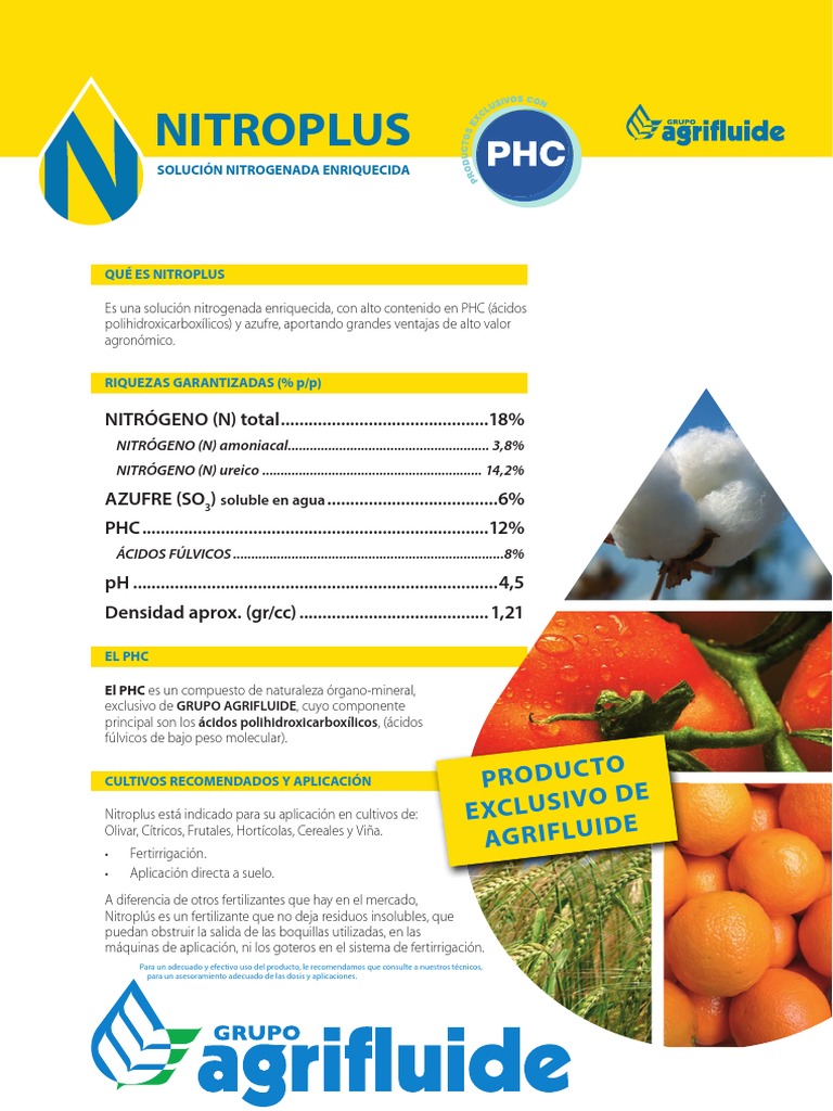 Nitroplus 0117 | PDF | Fertilizante | Química