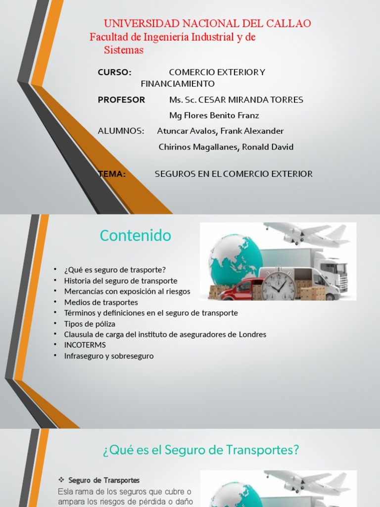 Seguro - Expo | PDF | Póliza de seguros | Seguro