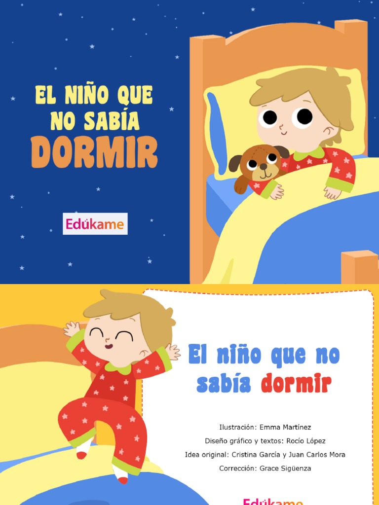 Cuento El Nino Que No Sabia Dormir | PDF