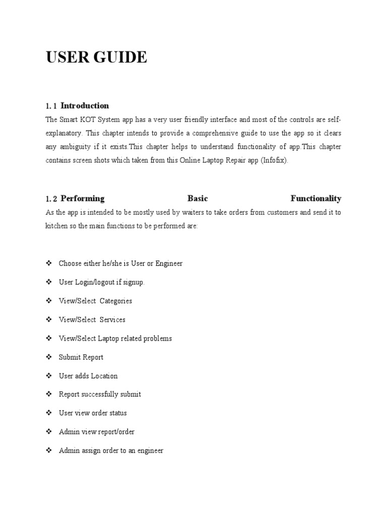 User Guide | PDF | User (Computing) | Login