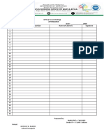 Pta Meeting Attendance Sheet | PDF