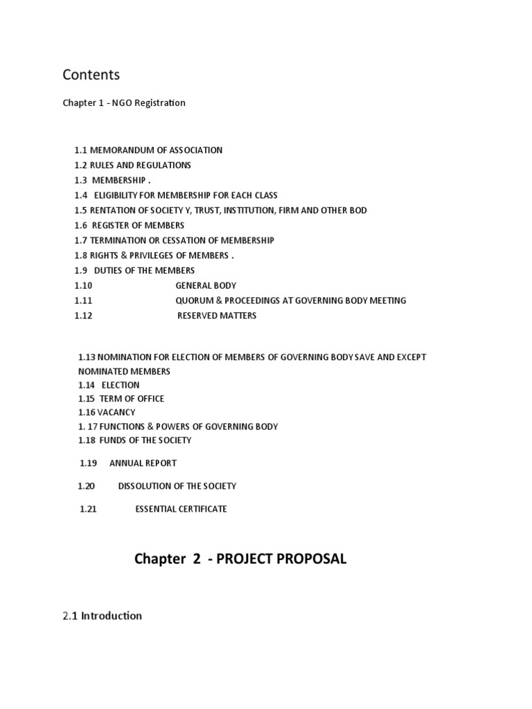 Chapter 2 - Project Proposal | PDF | Finance & Money Management